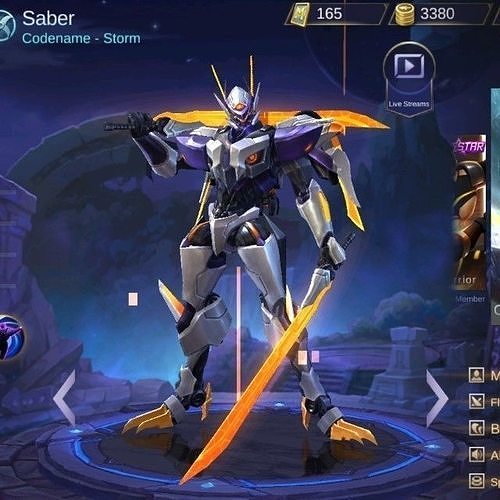 Saber Legend 3D model 3D printable | CGTrader