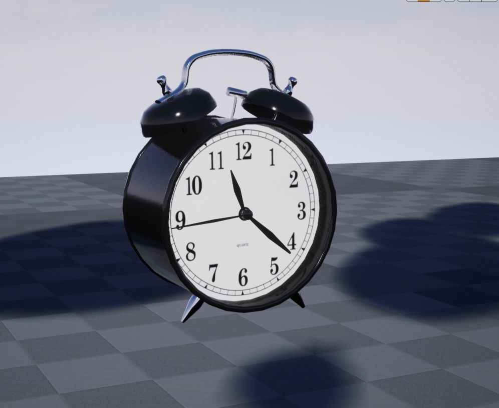 Free UE4 IKEA analog and digital clocks collection free VR / AR / low ...