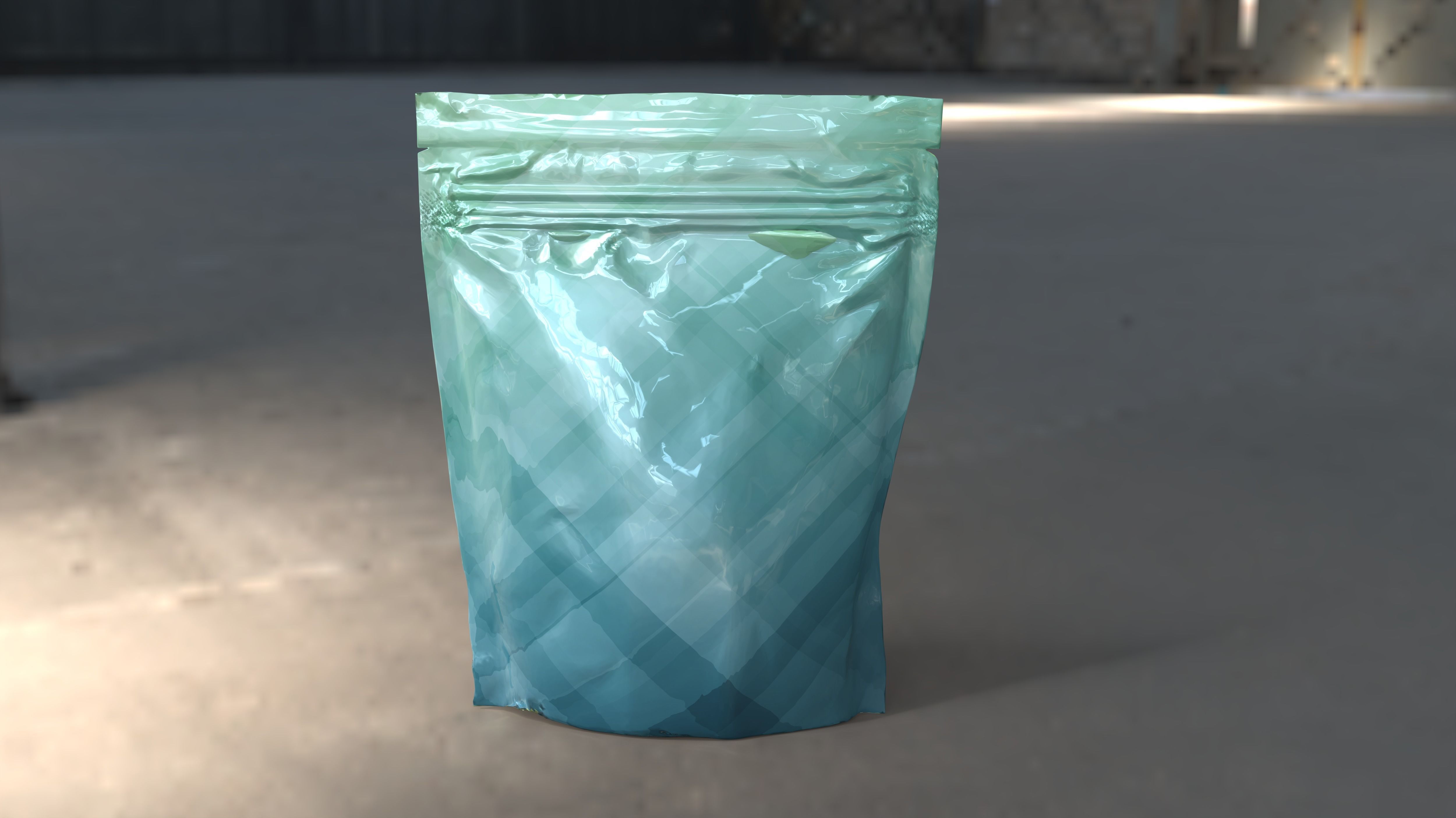 Zipper Pouch Packaging 3D model | CGTrader