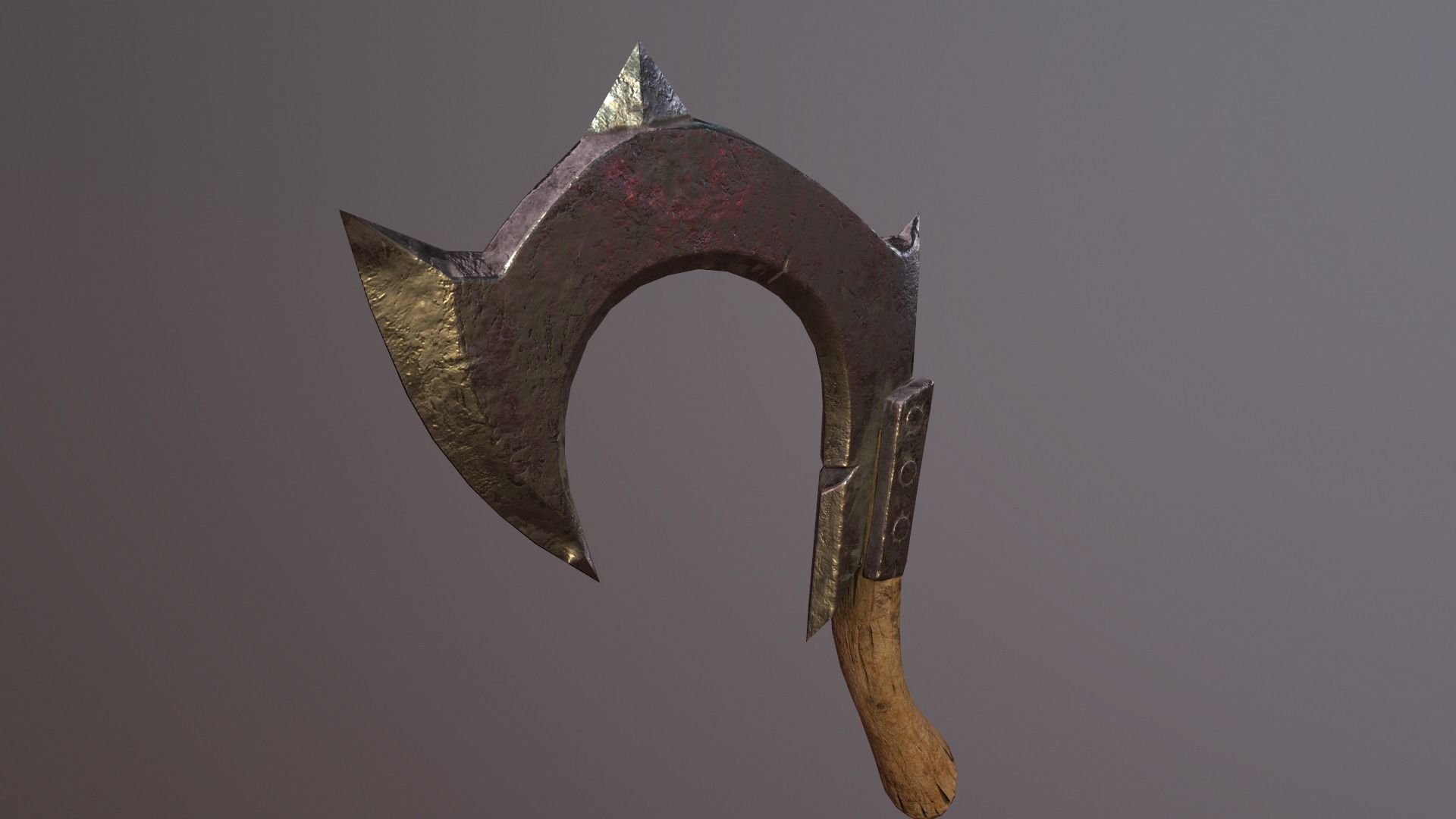 3D model LowPoly Damaged and Dirty Hook VR / AR / low-poly | CGTrader