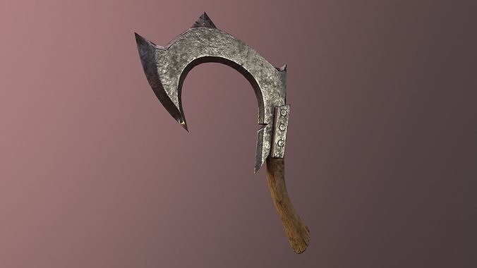 3D model LowPoly Damaged and Dirty Hook VR / AR / low-poly | CGTrader