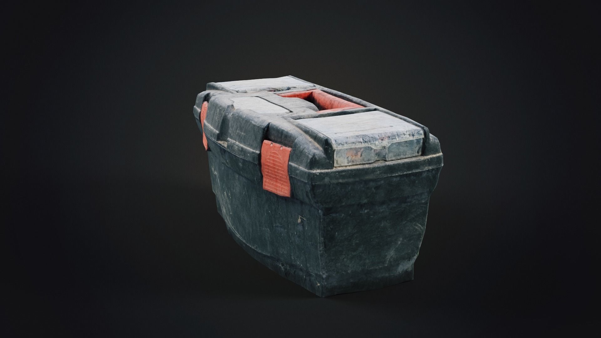 3D model Plastic tool box VR / AR / low-poly | CGTrader