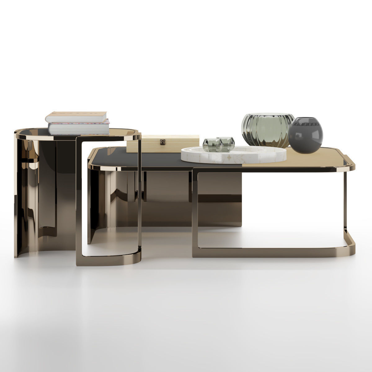 Coffee table Bent fendi Home 3D model | CGTrader