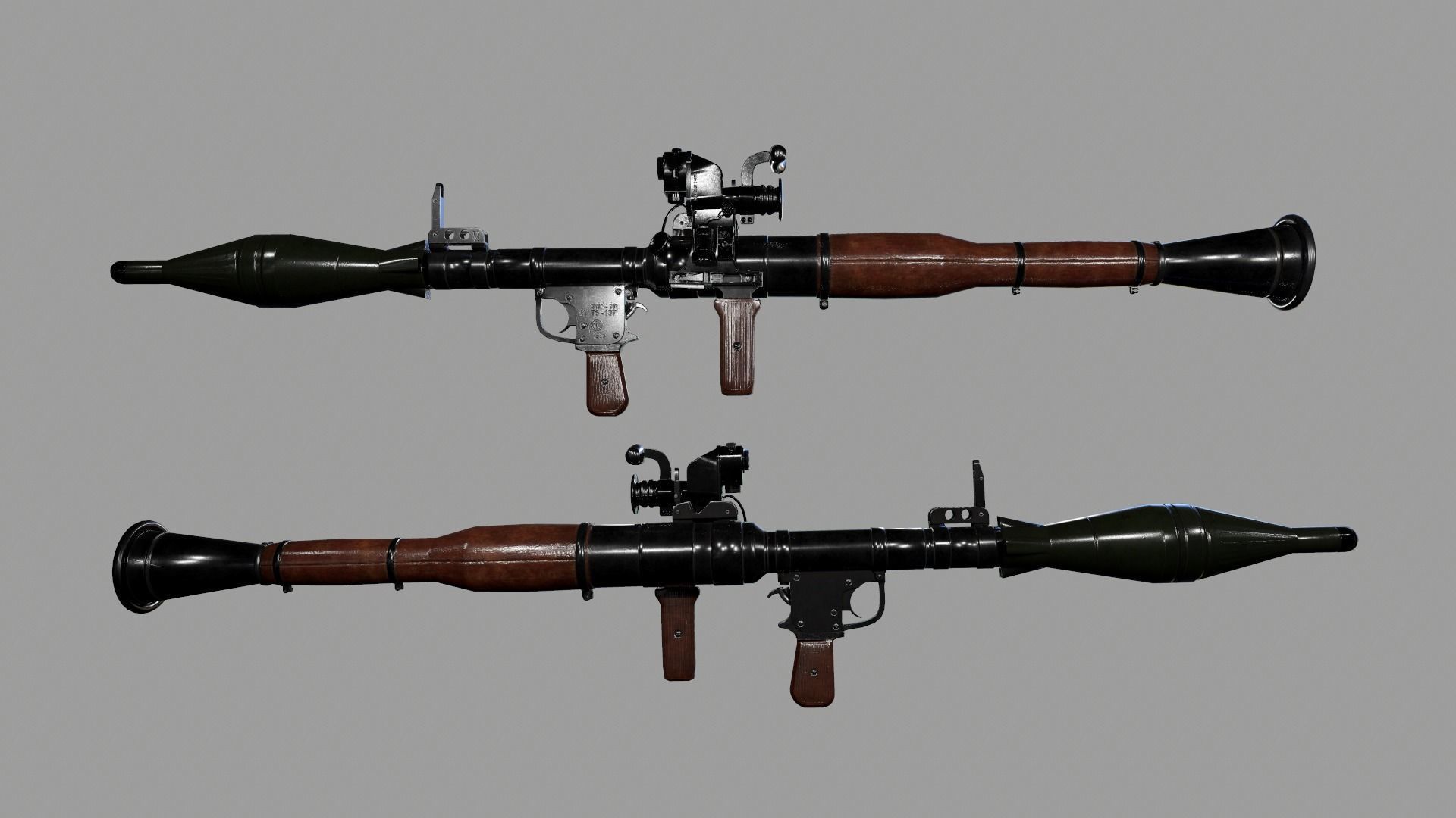 RPG-7 Soviet Bazooka 3D model | CGTrader