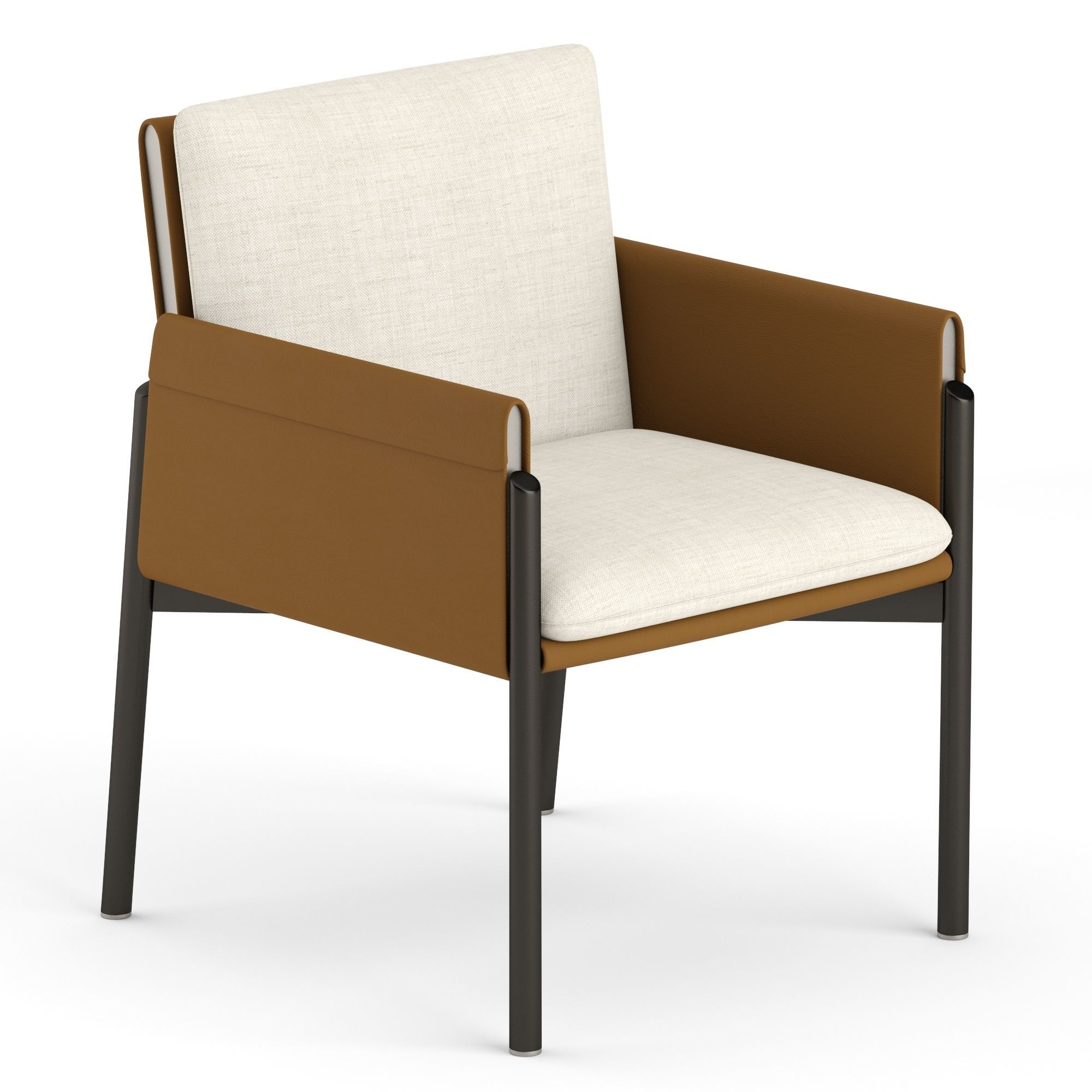 Turri Zenit chair and table 3D model | CGTrader
