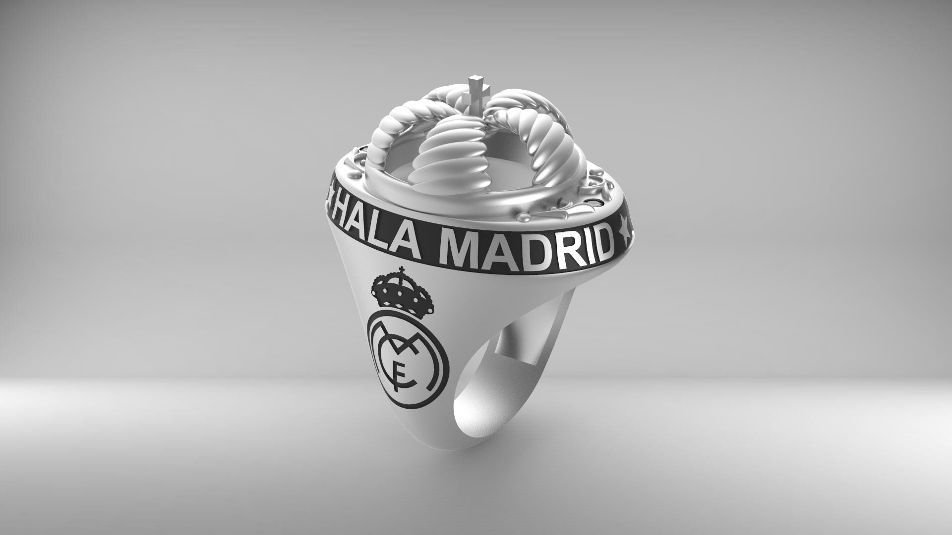 Real Madrid Ring Real Madrid CF Campeon 3D model | CGTrader