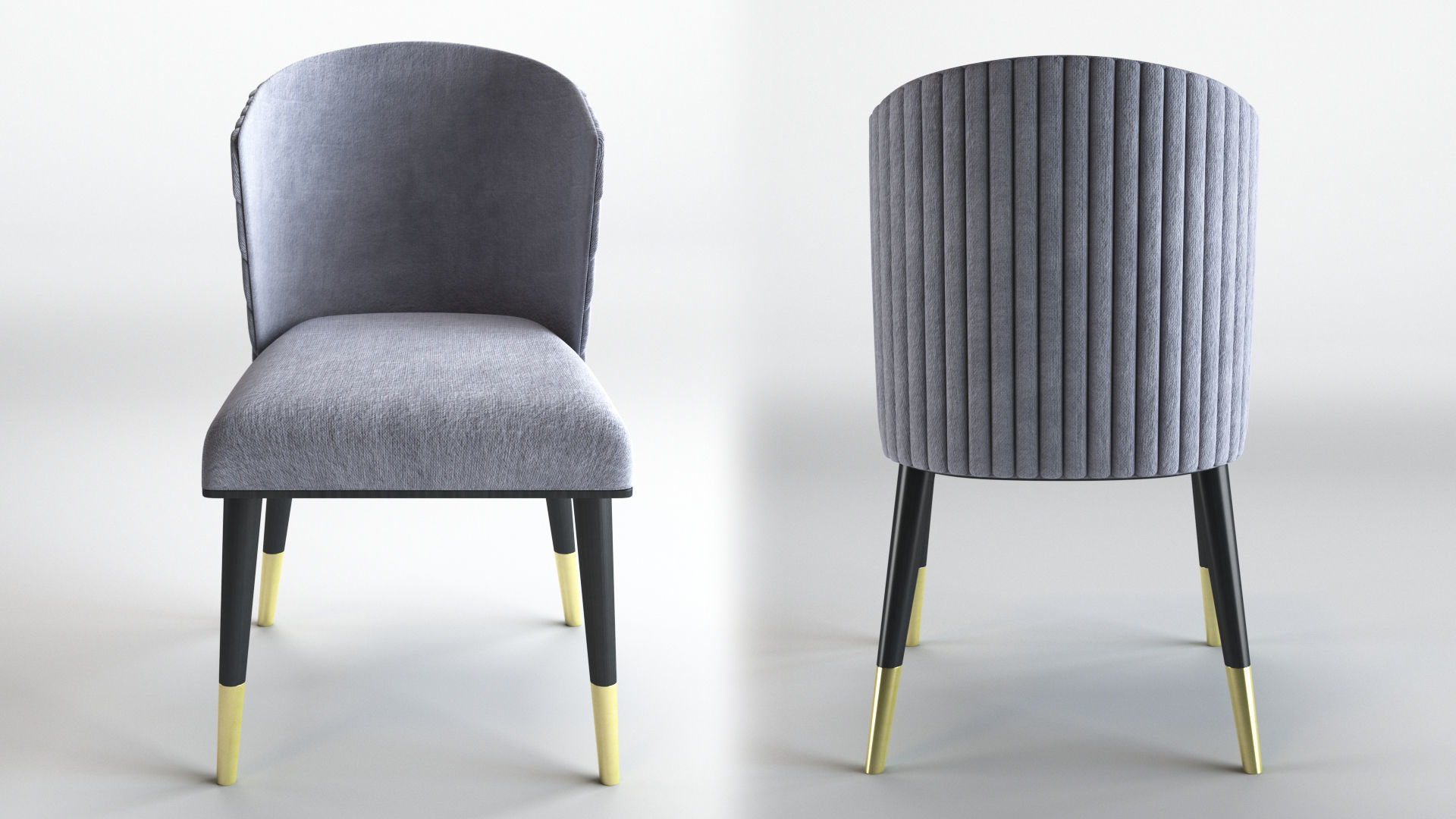 Ercole Table and Ninfea chair 3D model | CGTrader