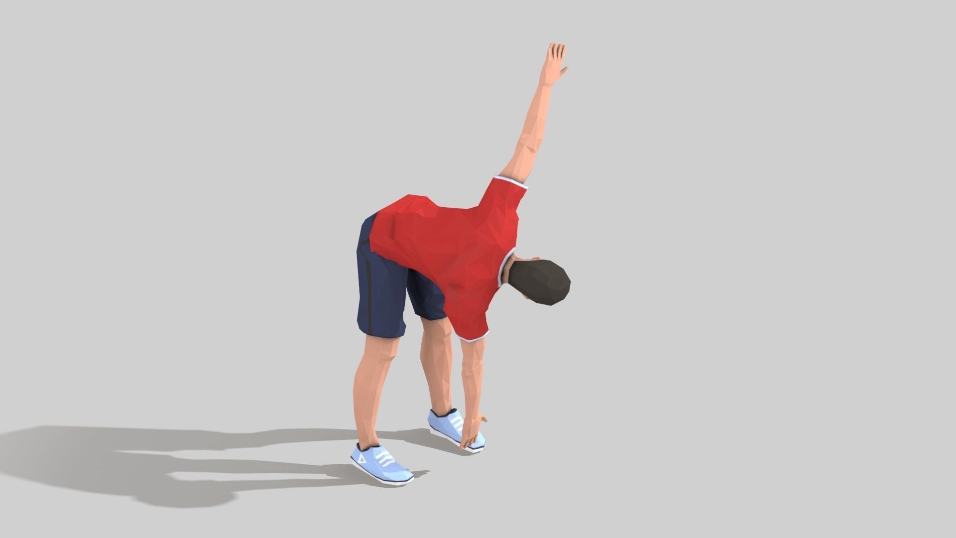 3D model Exercise Animations Small Pack VR / AR / low-poly rigged ...