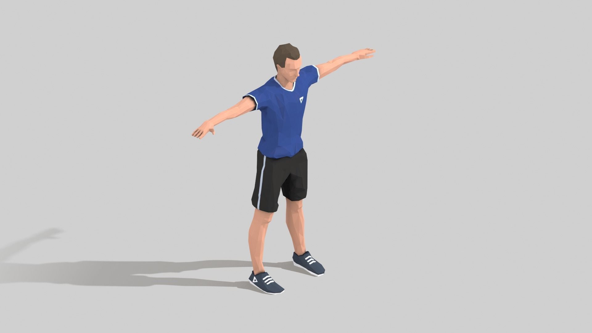 3D model Exercise Animations Small Pack VR / AR / low-poly rigged ...