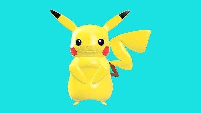 Pikachu 3D model | CGTrader
