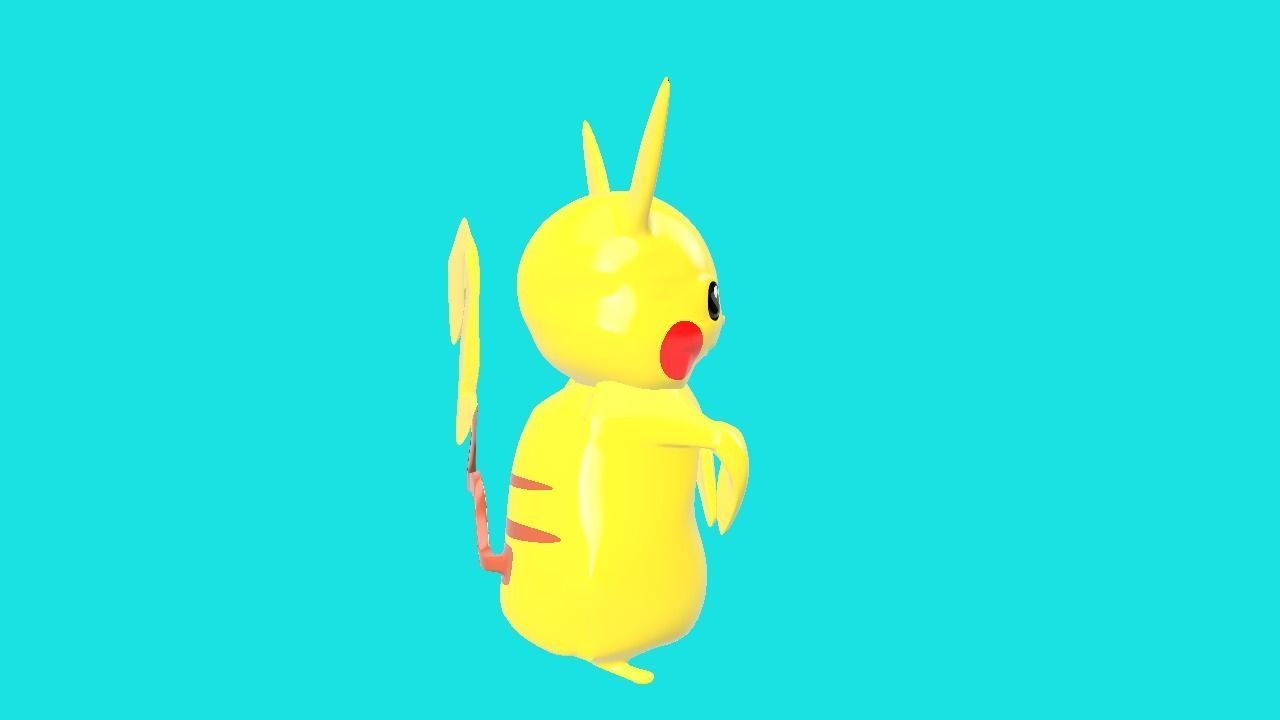 Pikachu 3D model | CGTrader