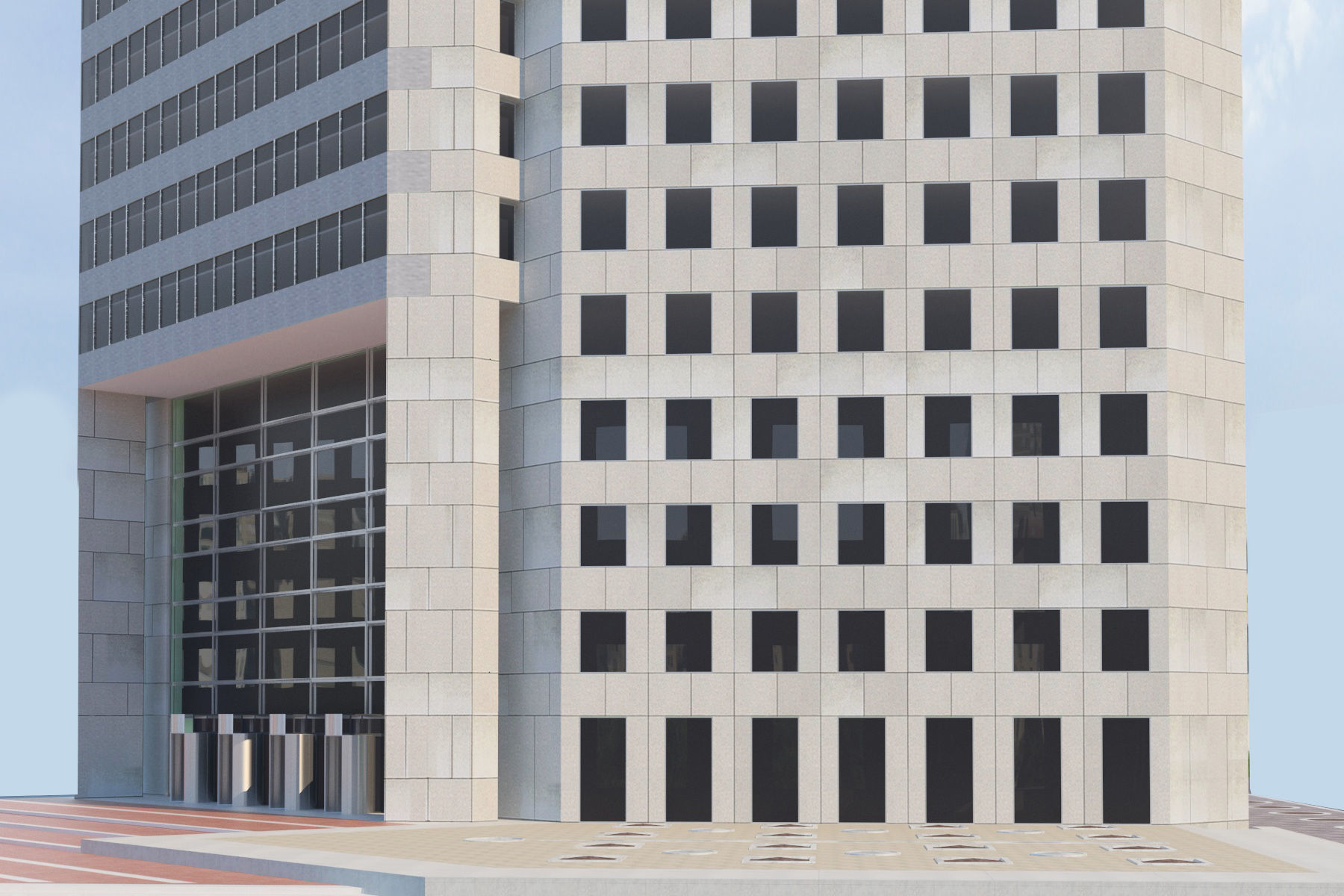 JPMorgan Chase Tower 3D model | CGTrader