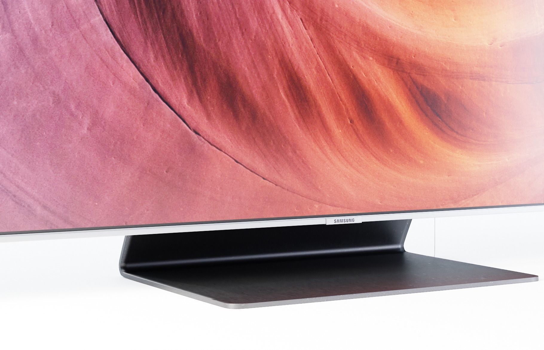 3D model Samsung TV Q90 Set - Television - Remote - Box VR / AR / low ...