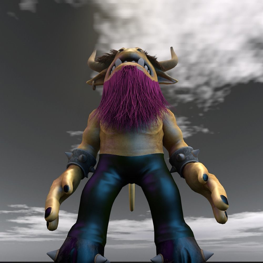 3D model Elite Tauren Chieftain Recreacion 3D VR / AR / low-poly rigged ...