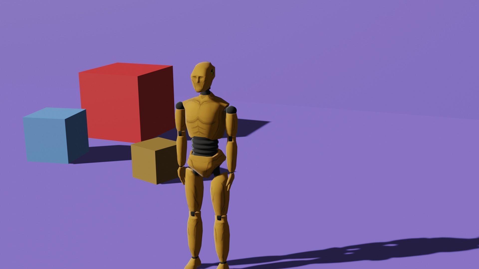 3D model Crash Test Dummy VR / AR / low-poly | CGTrader