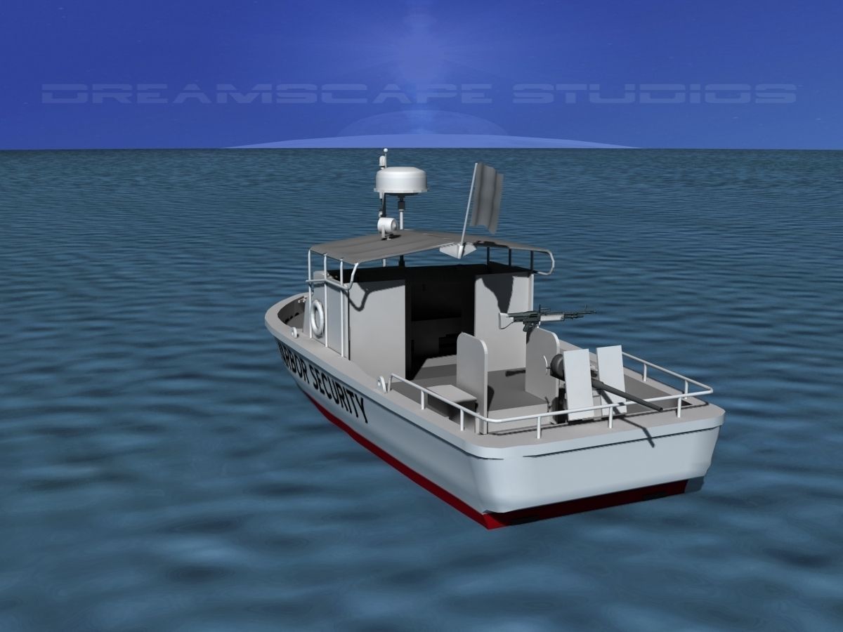 PBR Patrol Boat Riverine 3D model rigged | CGTrader