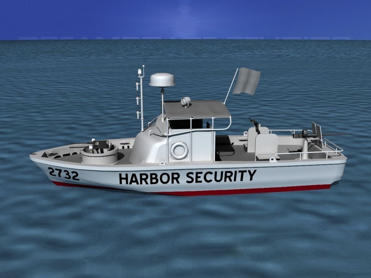 PBR Patrol Boat Riverine 3D model rigged | CGTrader