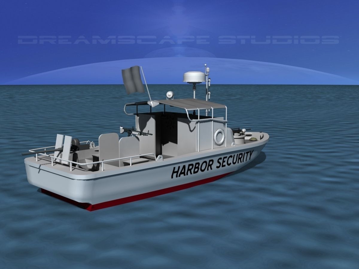 PBR Patrol Boat Riverine 3D model rigged | CGTrader