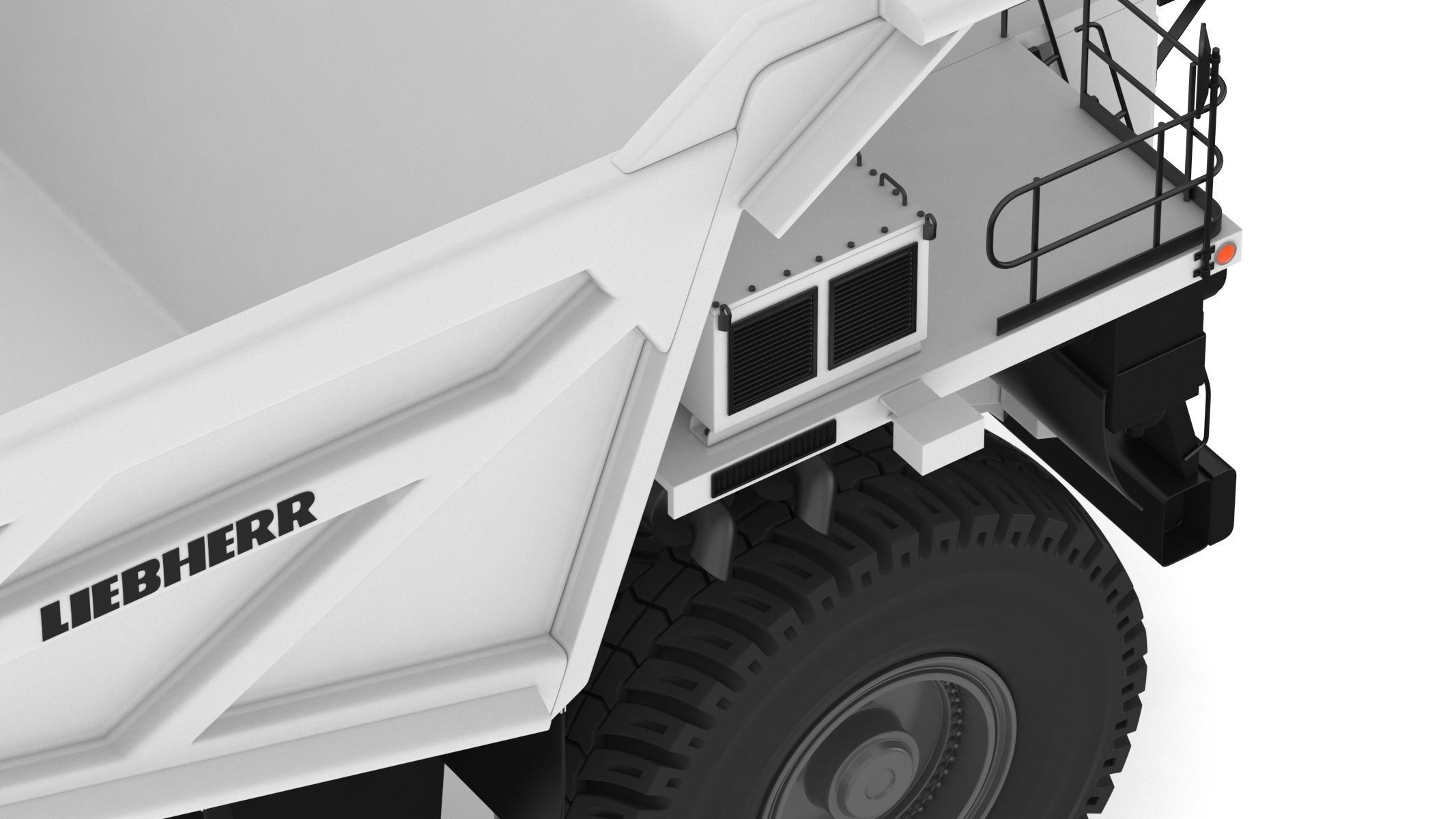 Liebherr T284 Mining Truck T 284 3D model | CGTrader