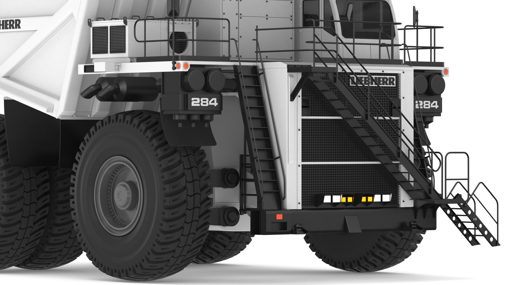Liebherr T284 Mining Truck T 284 3D model | CGTrader