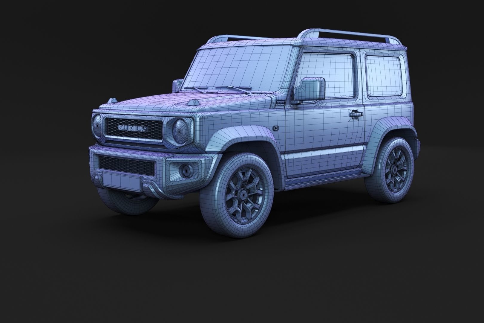 Small Japan 4x4 3D model | CGTrader
