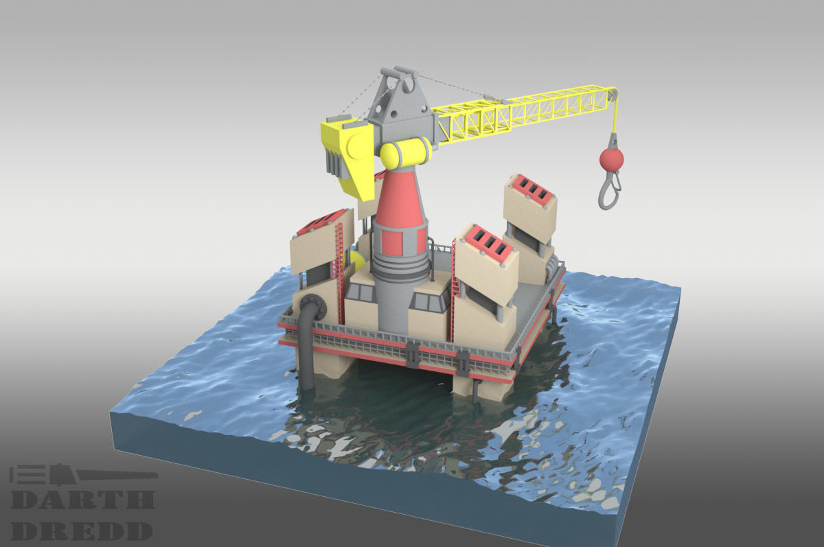Red Alert 2 Soviet Naval Shipyard 3D model | CGTrader