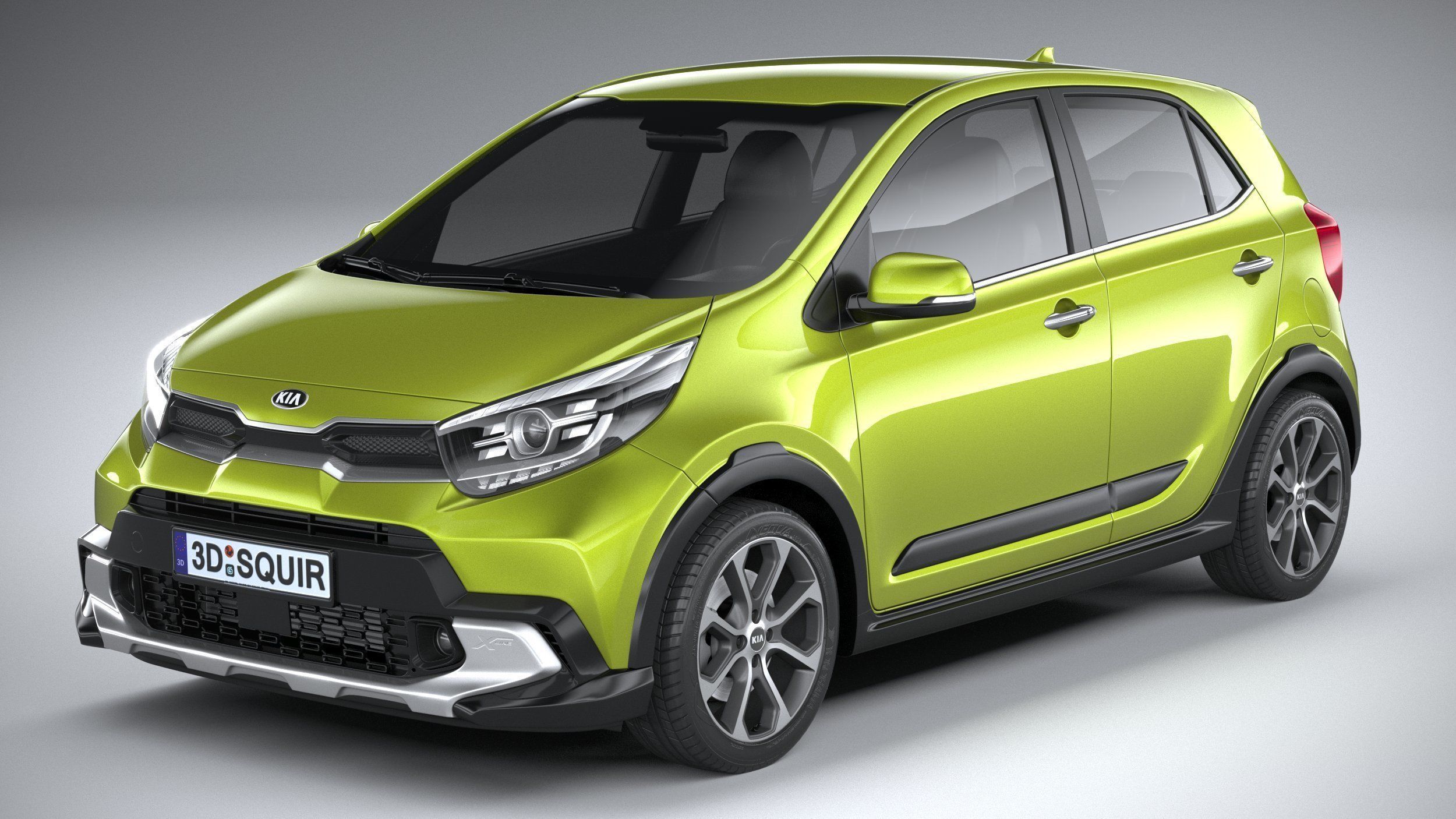 Kia Picanto X-line 2021 3D model | CGTrader