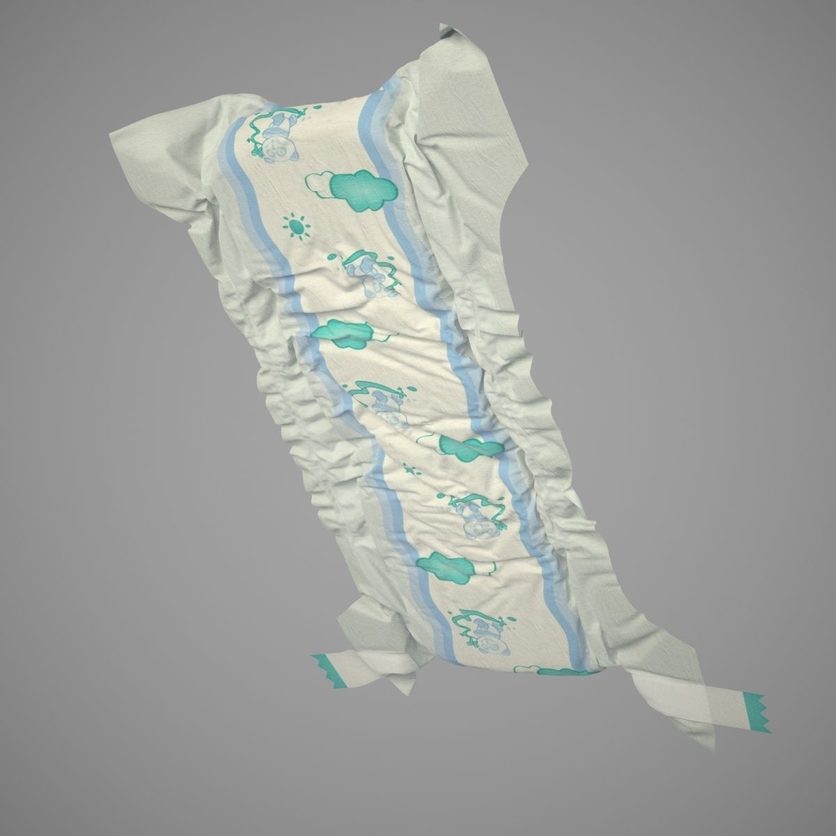 3D model Diapers VR / AR / low-poly | CGTrader