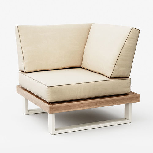 Platform Corner 3D model | CGTrader