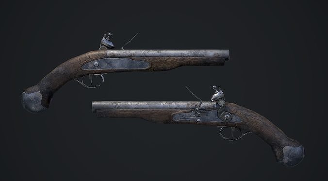 Game Ready Flintlock 3D model | CGTrader