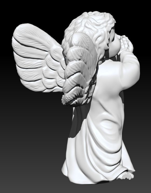 Angel 3D model 3D printable | CGTrader