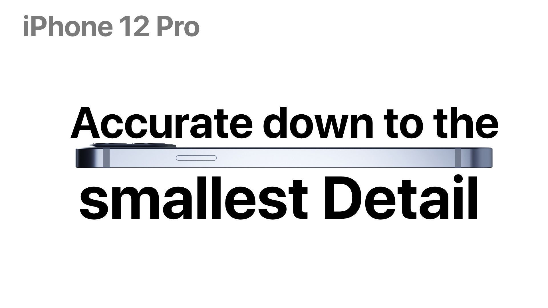 iPhone 12 Pro Max Midnight Blue 3D model | CGTrader