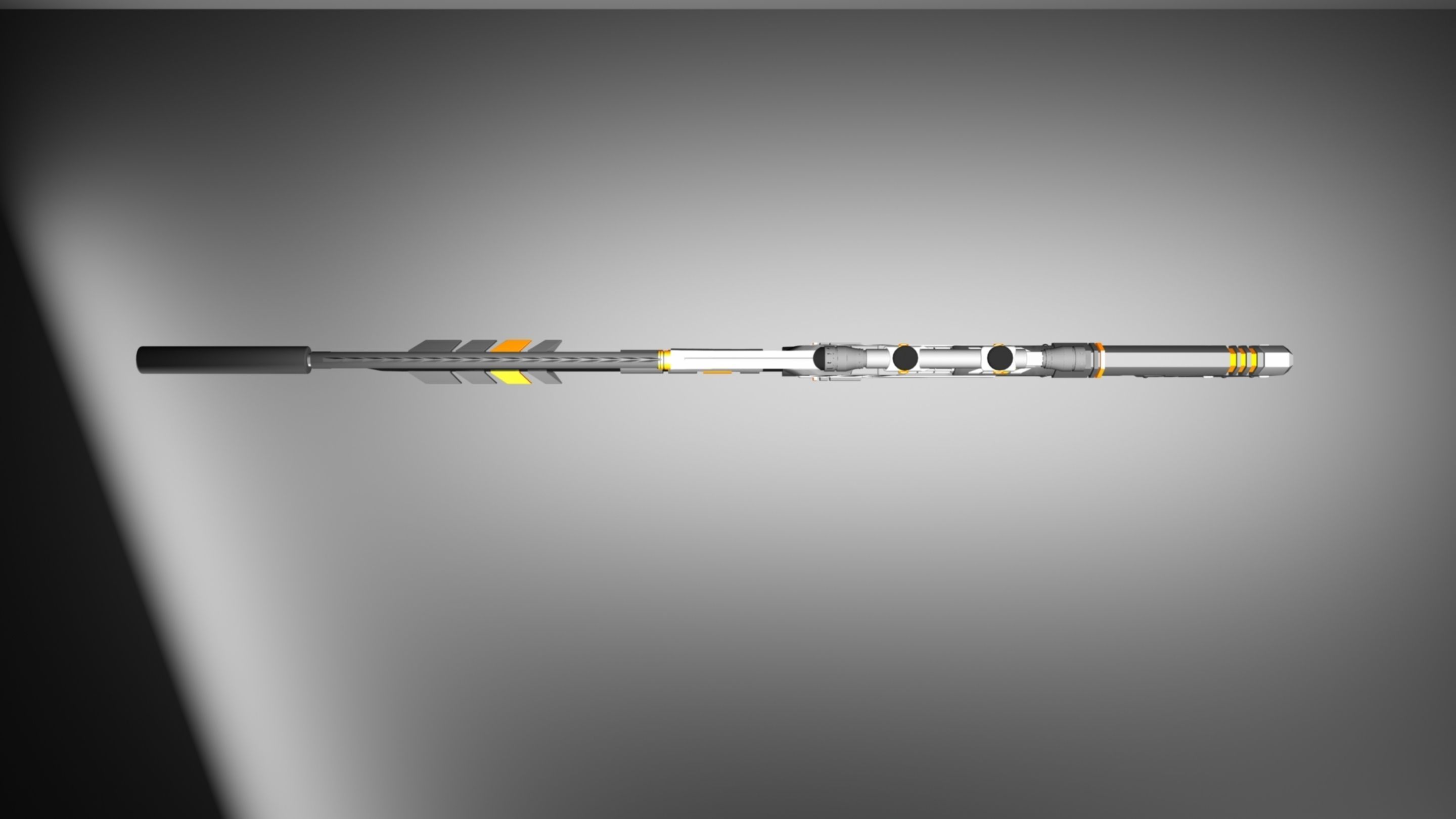 Sniper Rifle - SHARK -GAME READY free VR / AR / low-poly 3D model ...