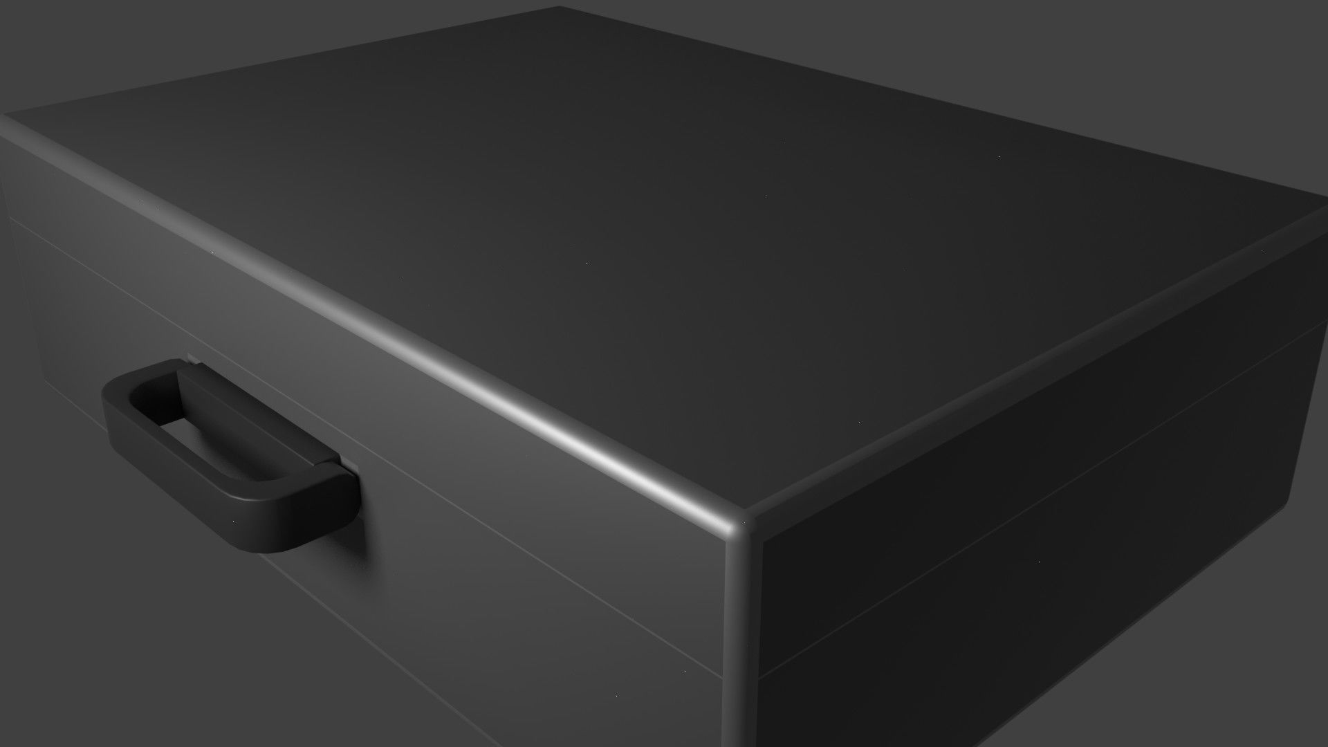 LowPoly Briefcase Simple free VR / AR / low-poly 3D model | CGTrader