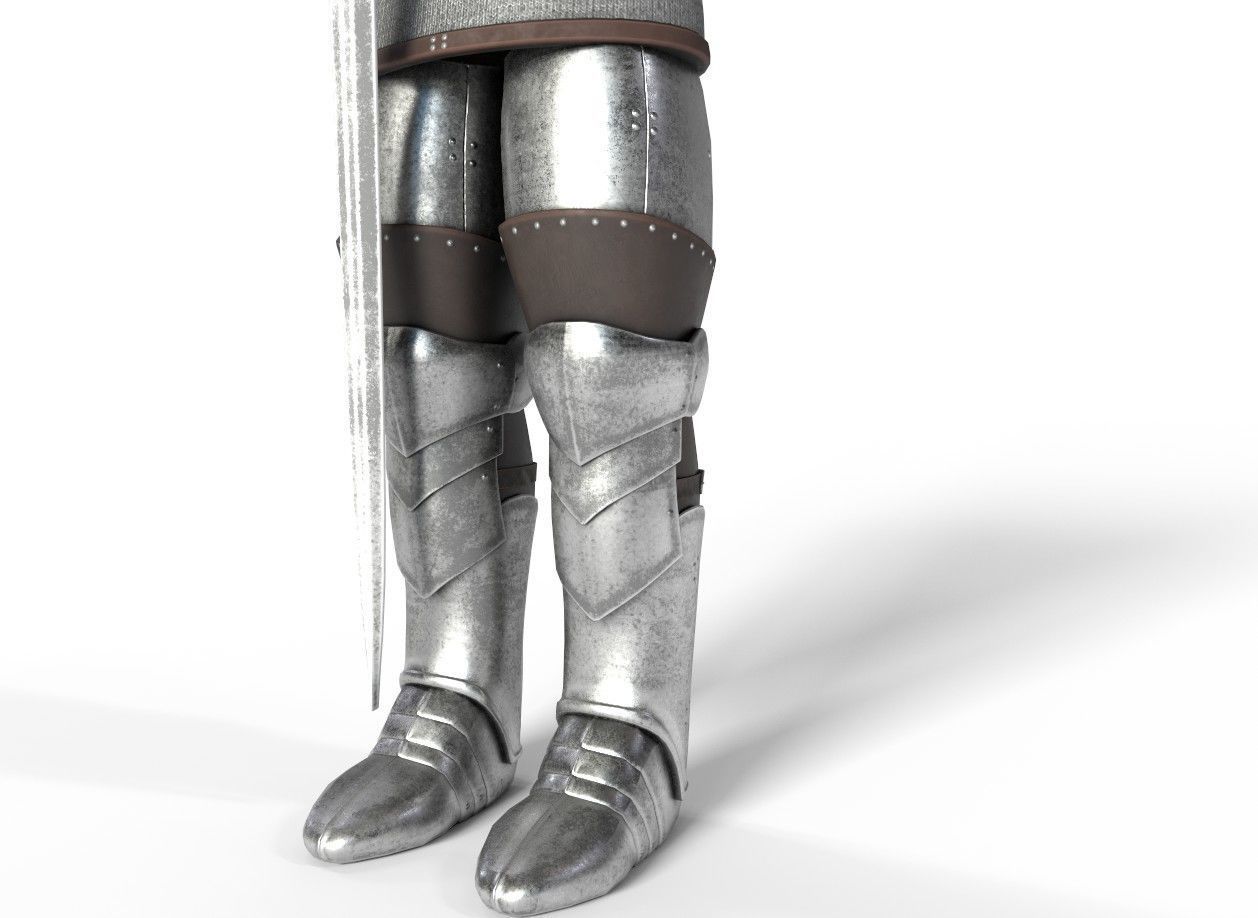 3D model Suit of Armor VR / AR / low-poly | CGTrader