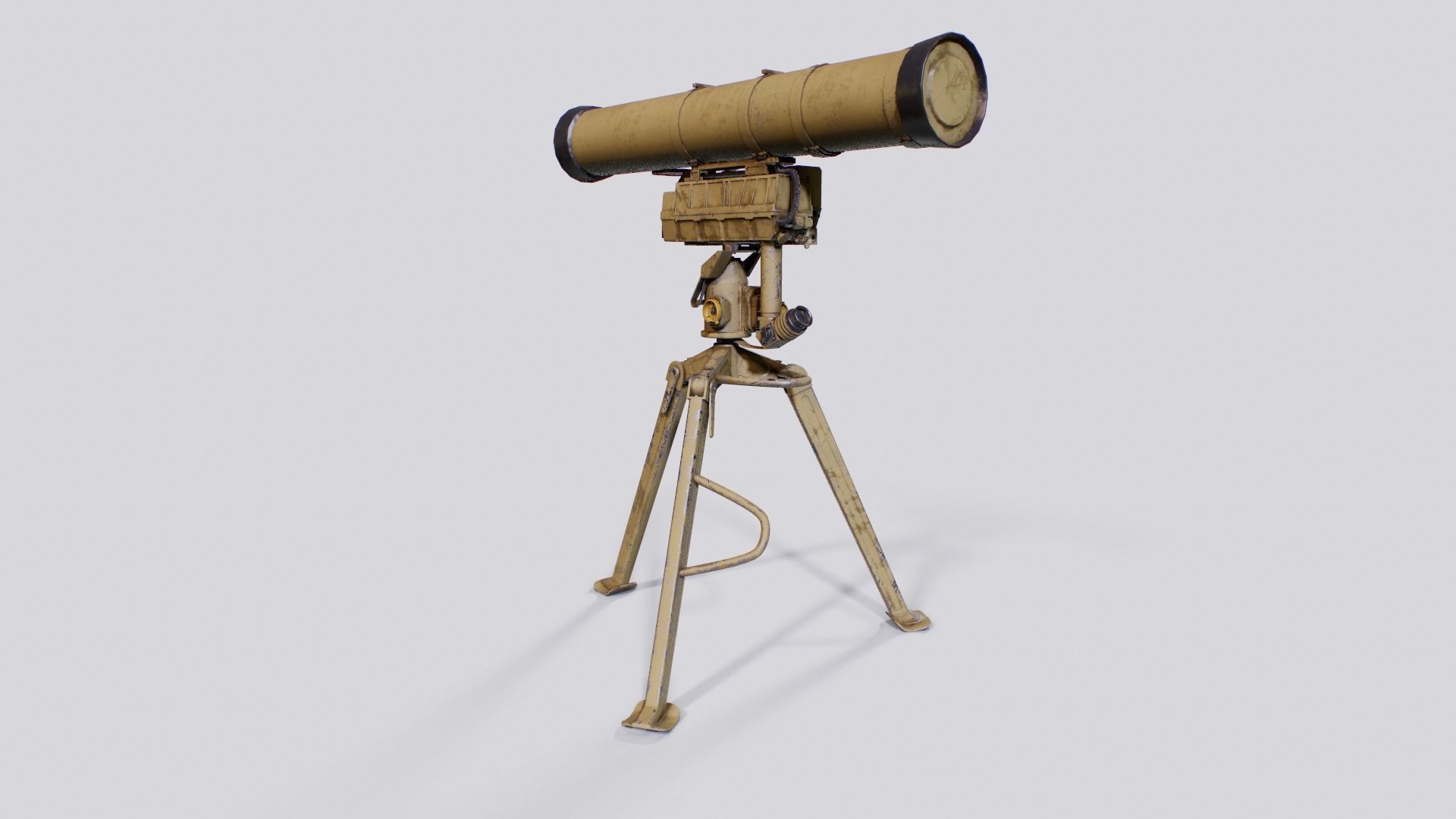 3D model Russian Missile Launcher - 9M133 Kornet-E -- AT-14 Spriggan VR ...