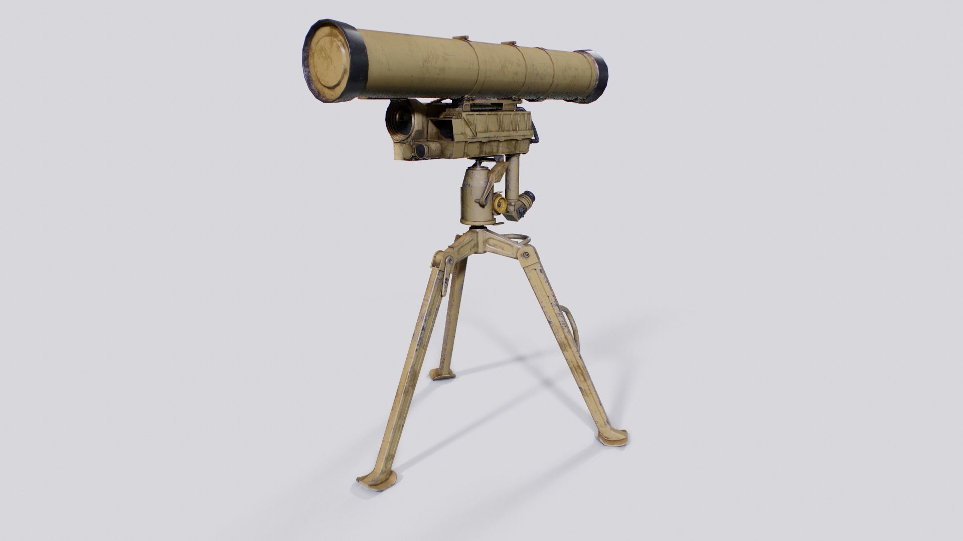 Russian Missile Launcher - 9M133 Kornet-E -- 3D asset 1