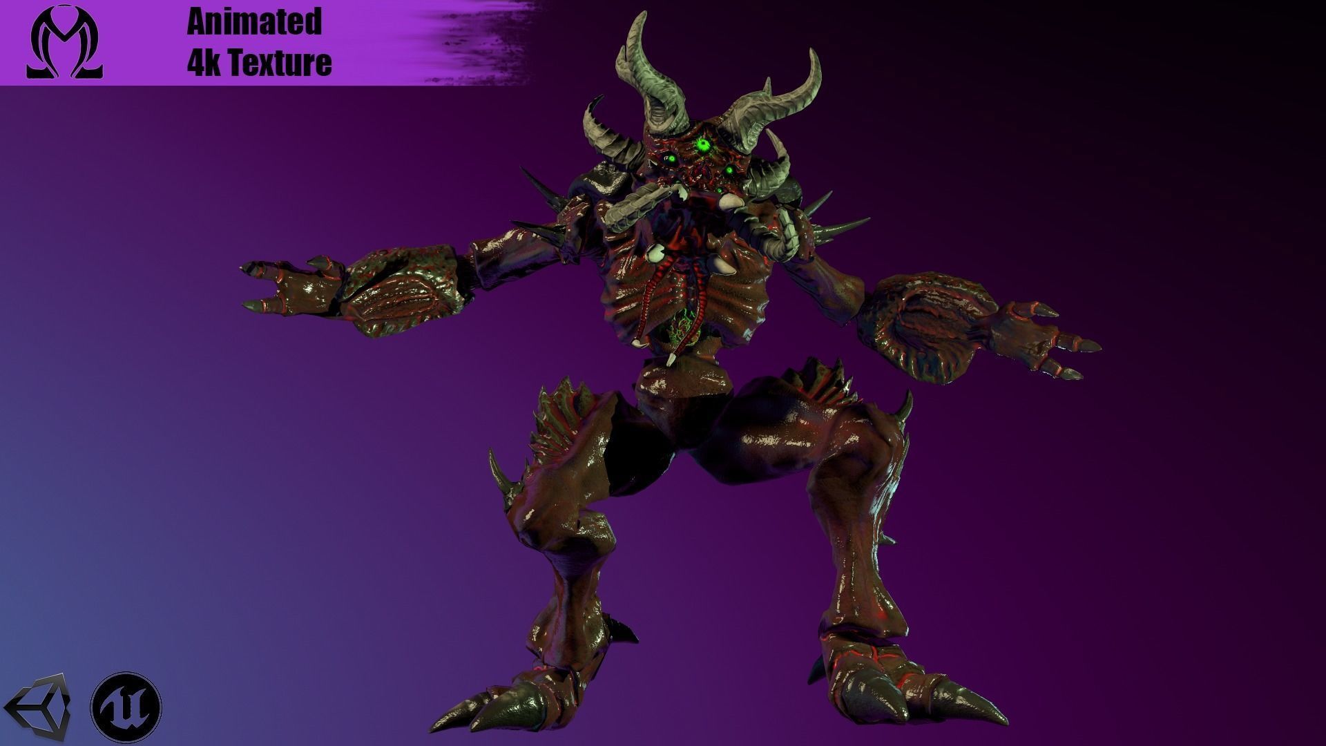 Demon Insect 3D model | CGTrader