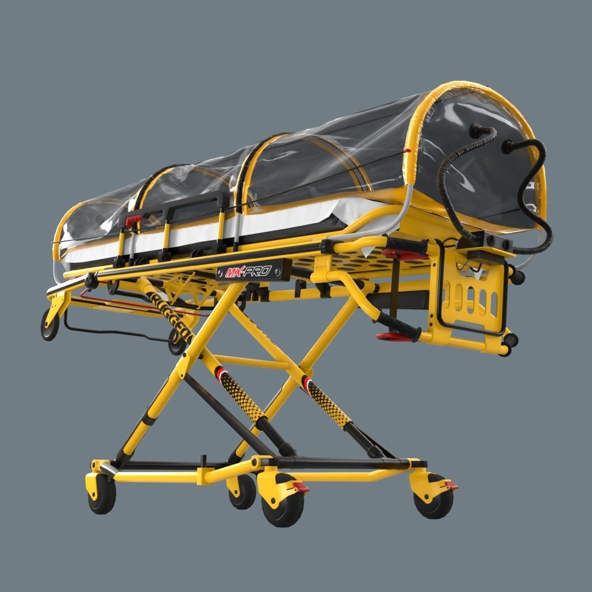 3D model Corona Emergency Stretcher VR / AR / low-poly | CGTrader