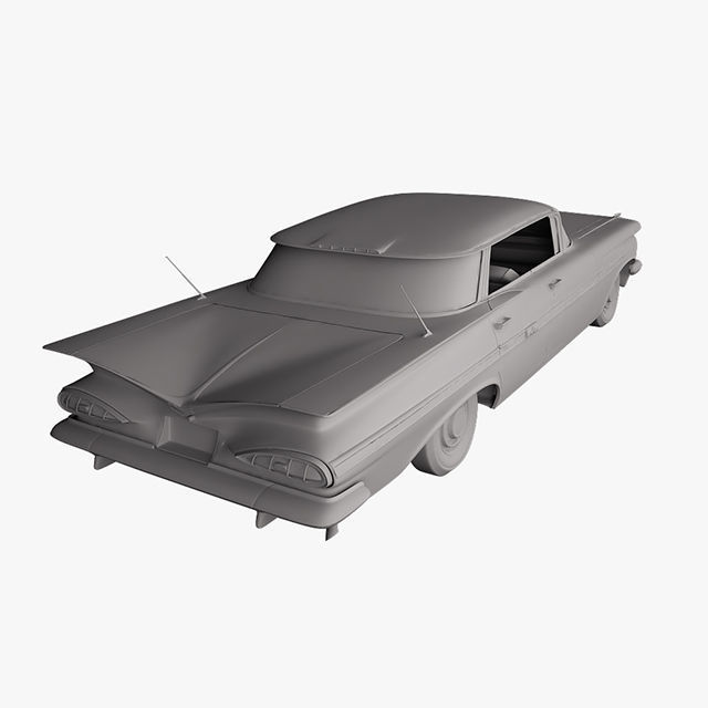 Chevrolet Impala 1959 3D model | CGTrader
