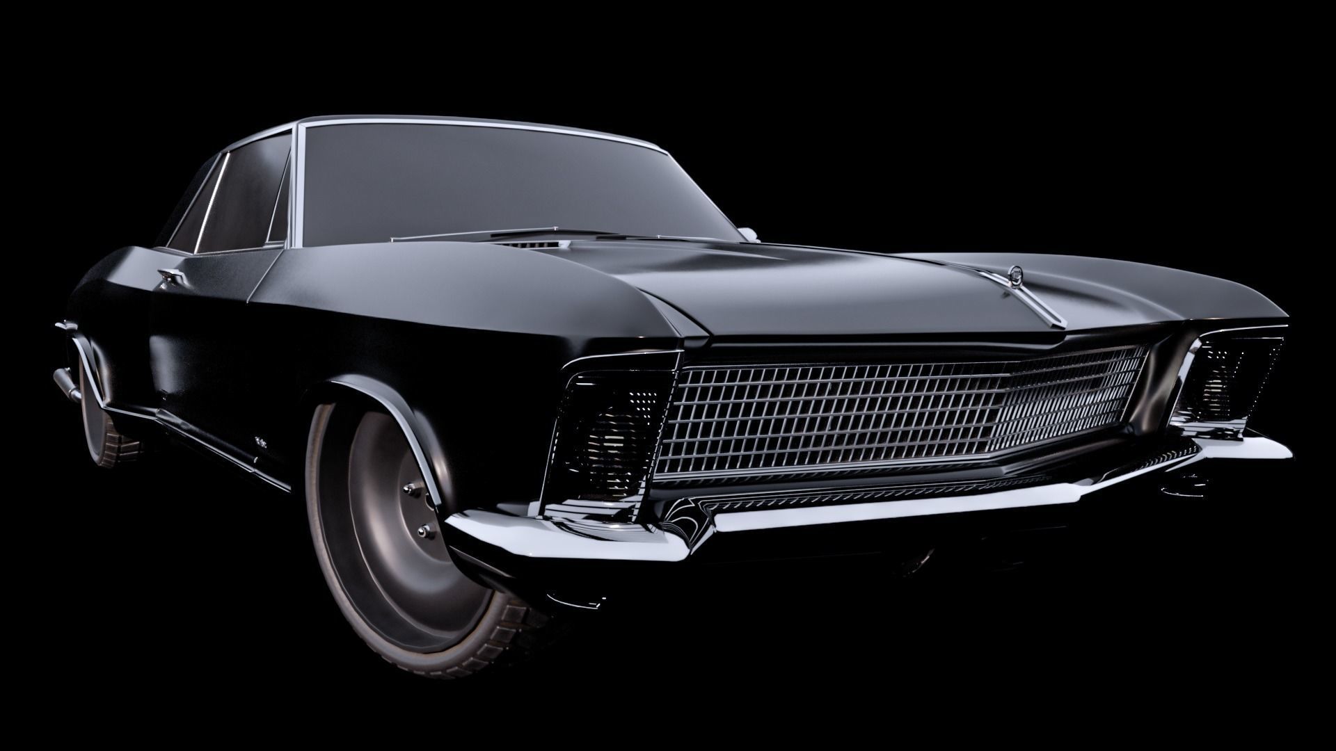 Buick Rivera 1965 Custom 3D model | CGTrader