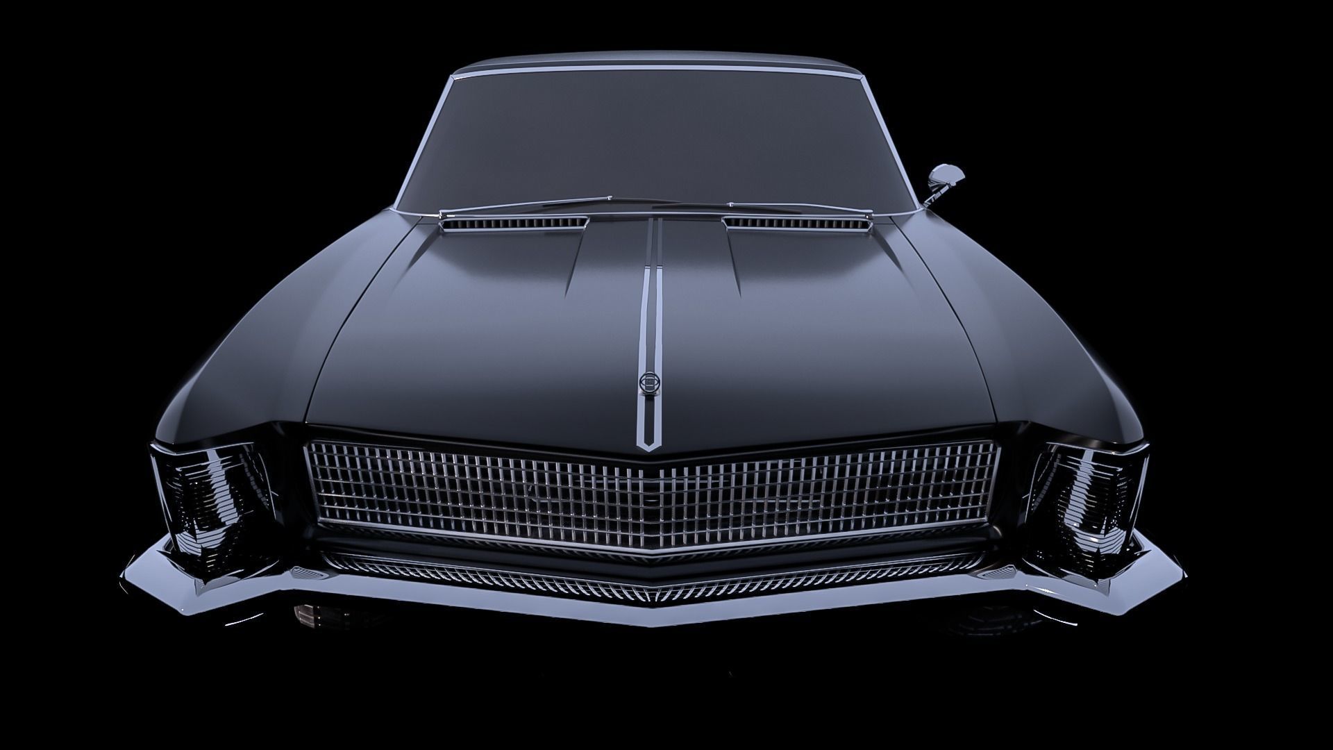Buick Rivera 1965 Custom 3D model | CGTrader