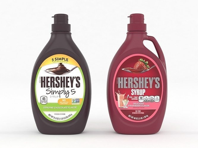 Hersheys Syrp 3D model | CGTrader