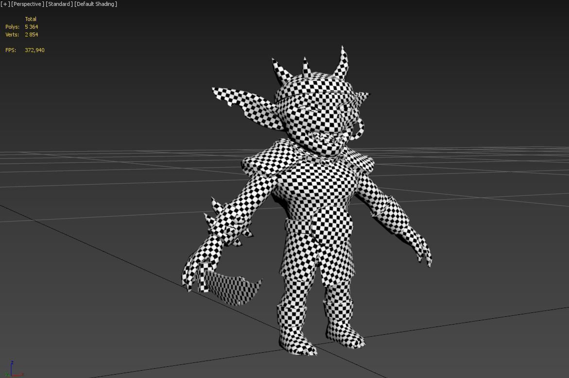 3D model Creep troll VR / AR / low-poly | CGTrader