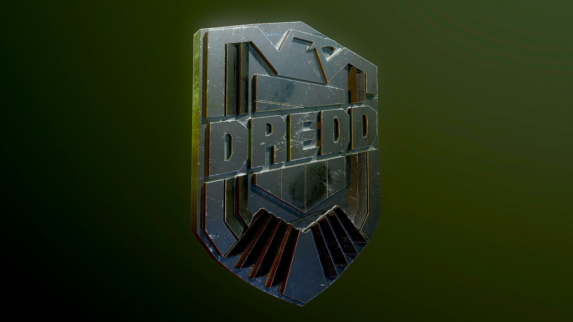 Judge Joseph Dredd LOGO 3D model | CGTrader