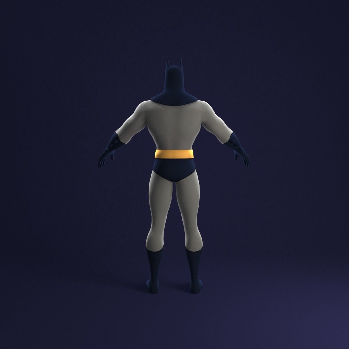 3D model Batman Animated Series Rigged VR / AR / low-poly | CGTrader