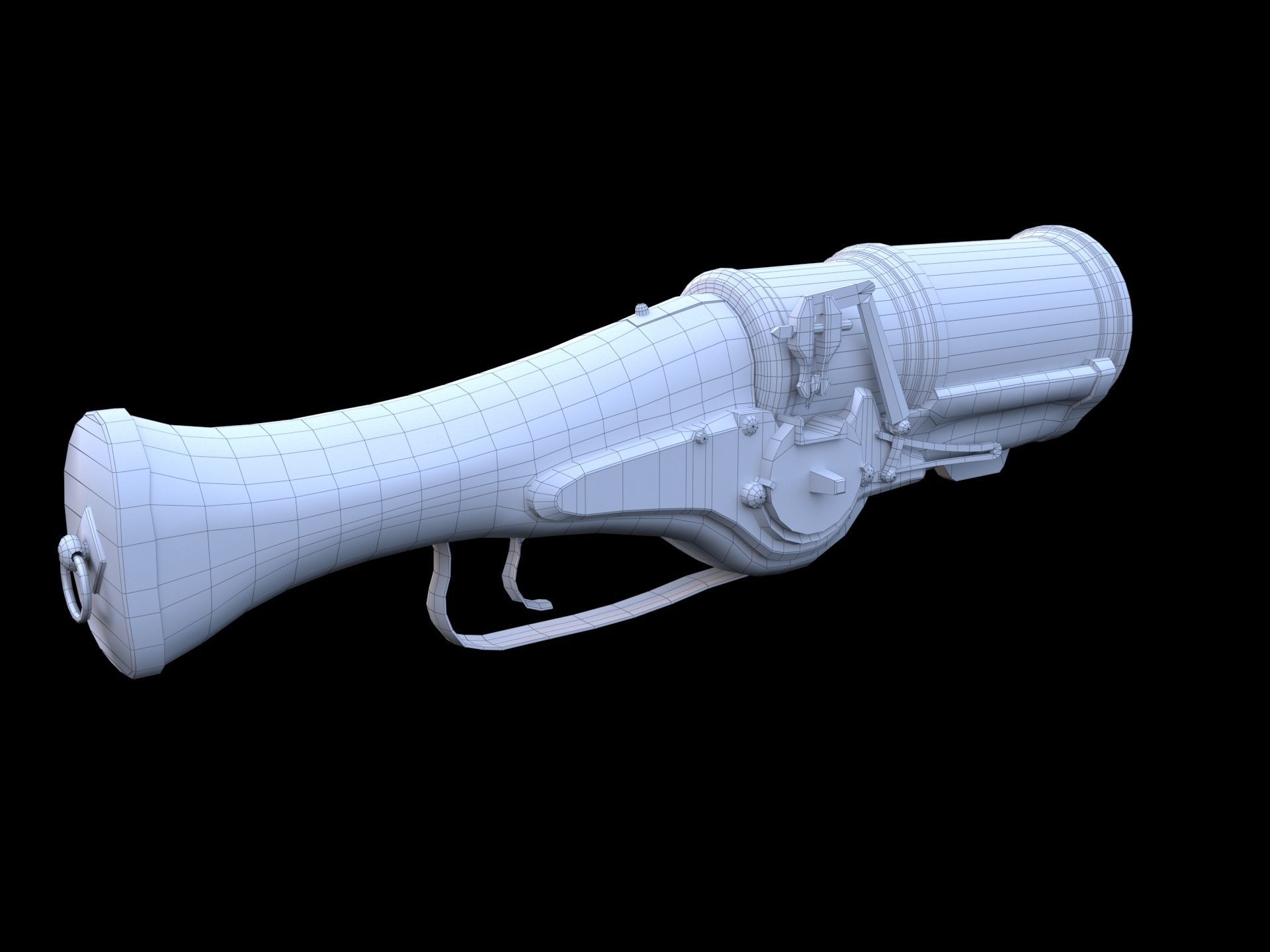 3D model Hand Mortar Bombard VR / AR / low-poly | CGTrader