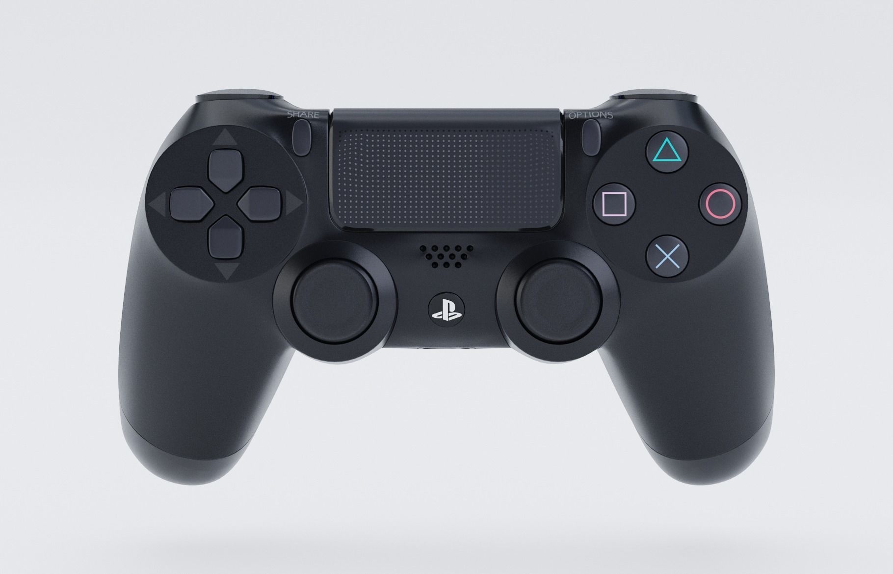 3D model Sony PS4 Controller - Playstation DualShock 4 VR / AR / low ...
