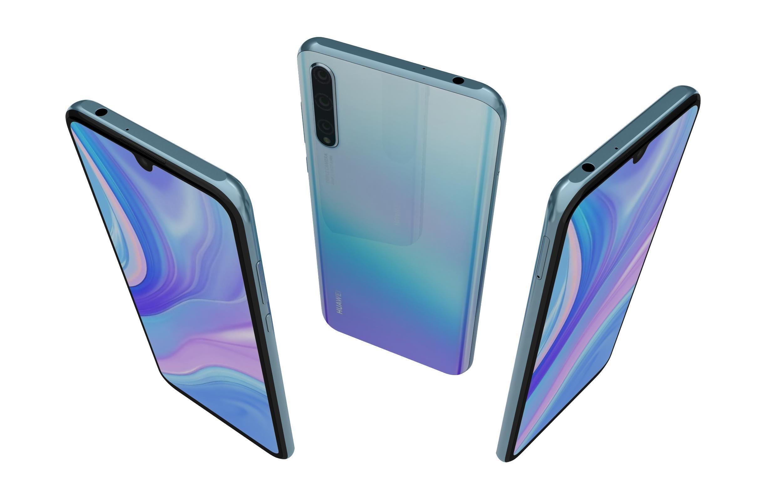 Huawei Y8p Breathing Crystal 3D model | CGTrader