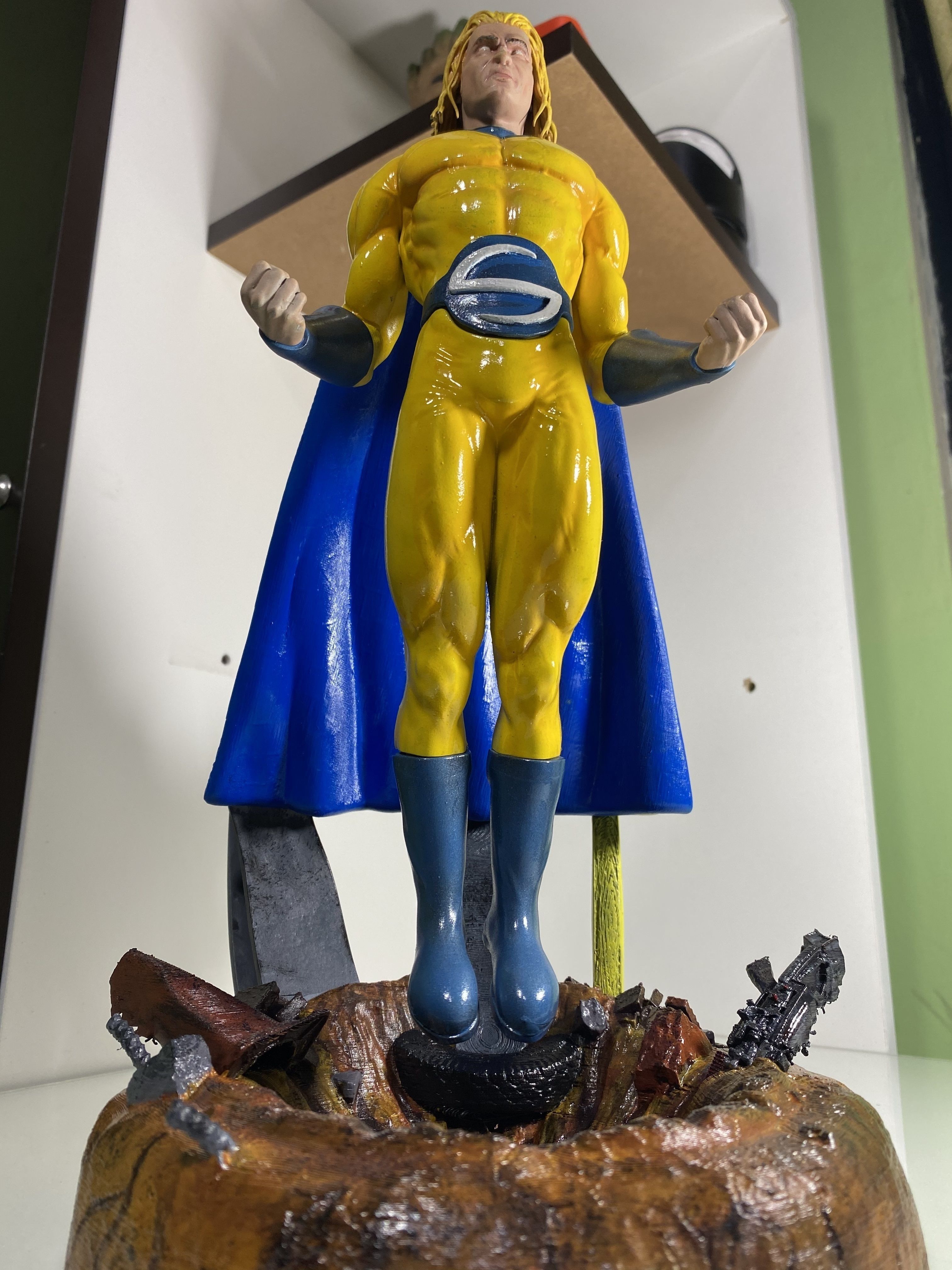 SENTRY 3D PRINTING FIGURINE ASSEMBLY 3D MODEL 3D model 3D printable ...